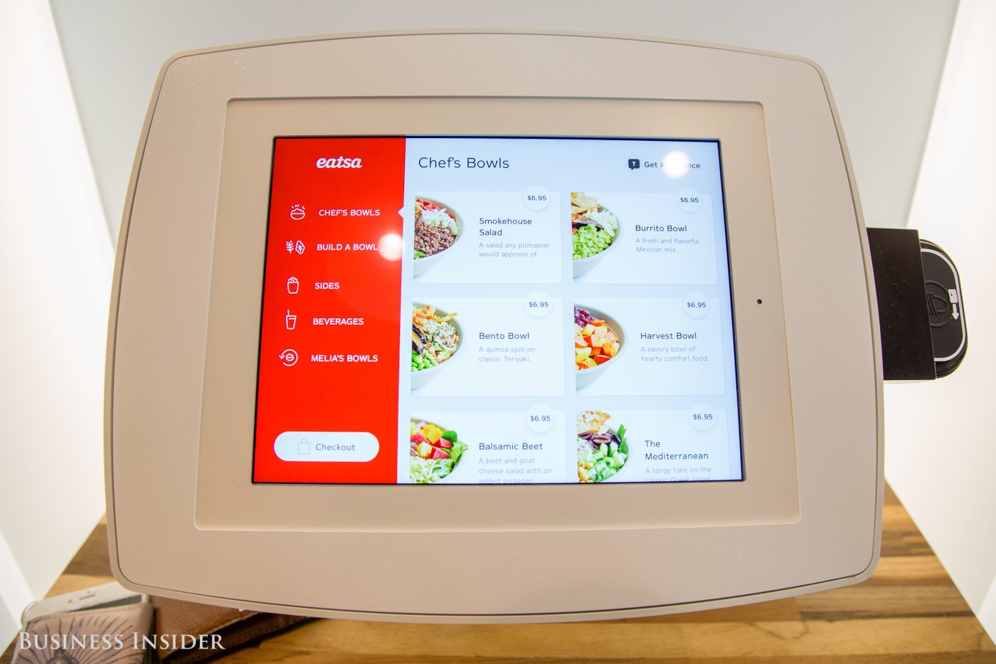 Transparent Displays In An All-automated Restaurant
