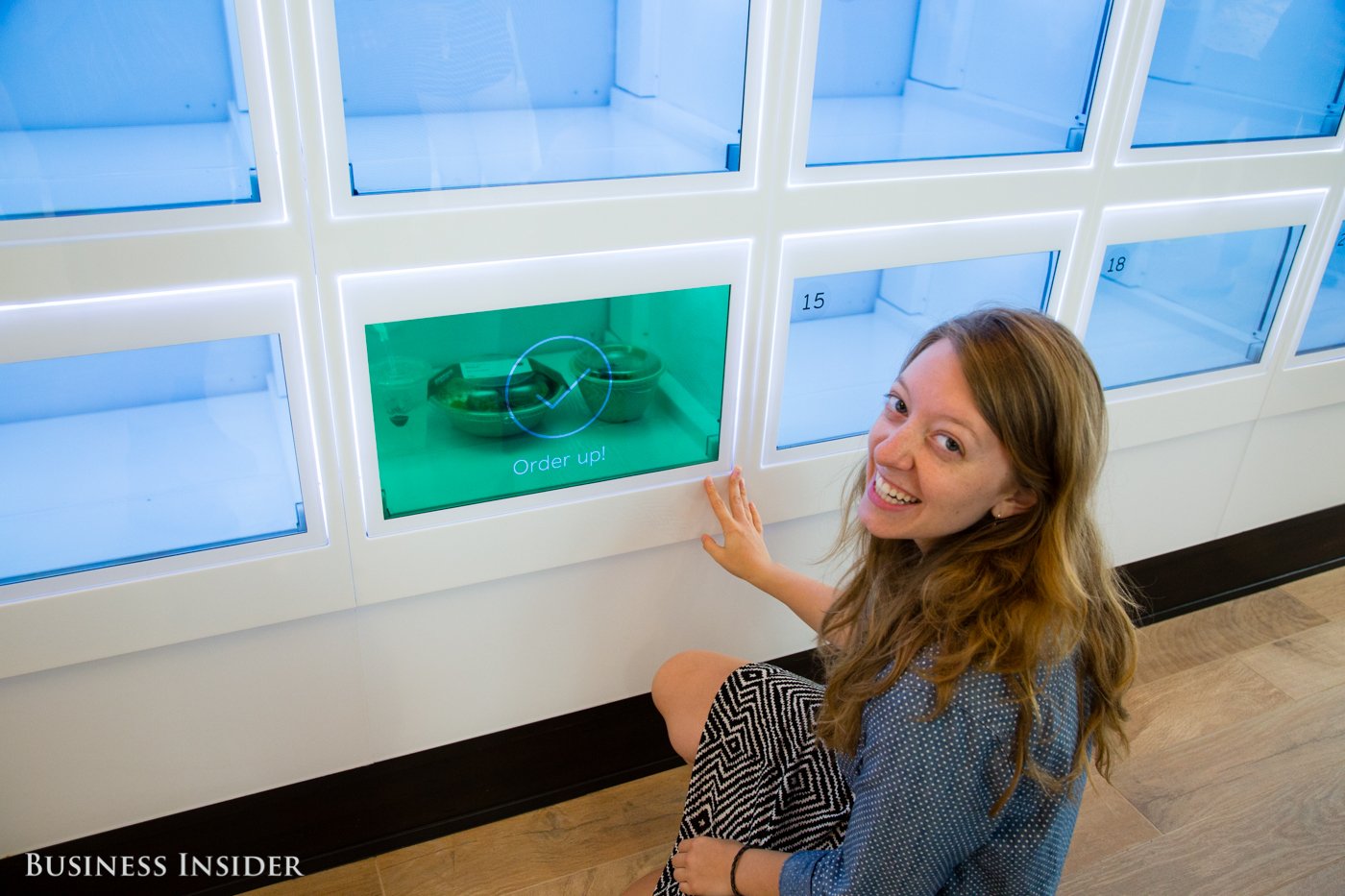 Transparent Displays In An All-automated Restaurant